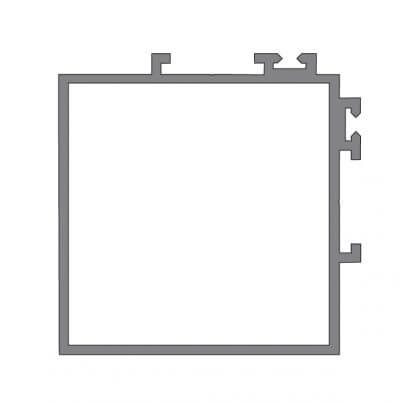 Terracotta Box Corner Profile-3000mm - Cladding Online