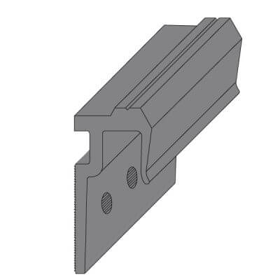 Horizontal Rail Bottom Clip - Cladding Online