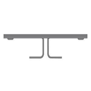 Single Edge Fixing Clips - Cladding Online